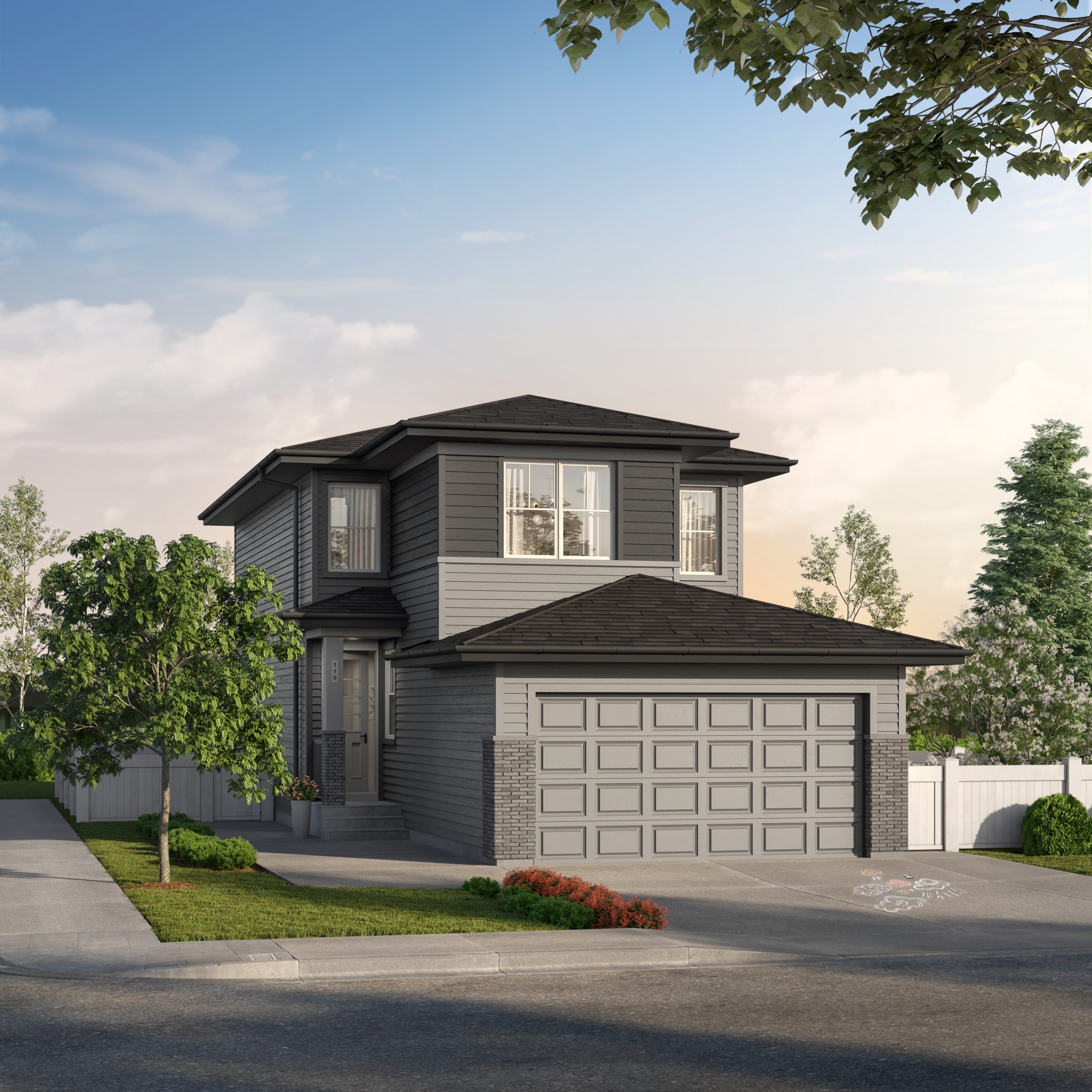 Cornerstone | Front Drive 122 - Anthem Alberta Homebuilding